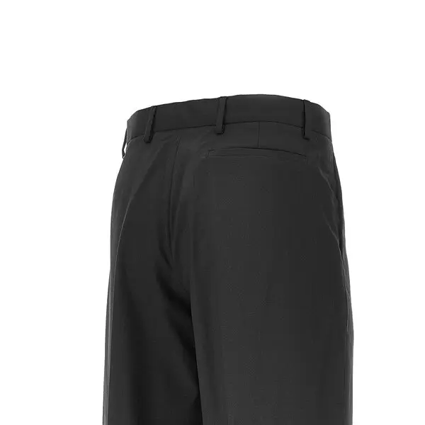 BRERAS Orazio Tailored Virgin Wool Canvas Pants