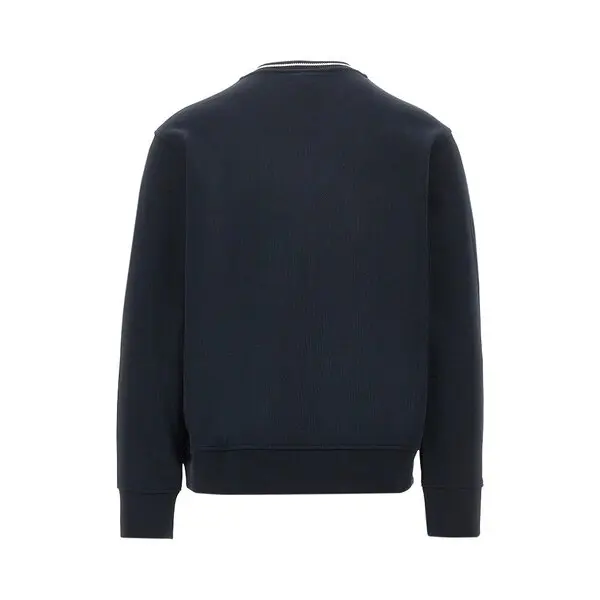 Emporio Armani Crewneck Sweatshirt With Logo Embroidery