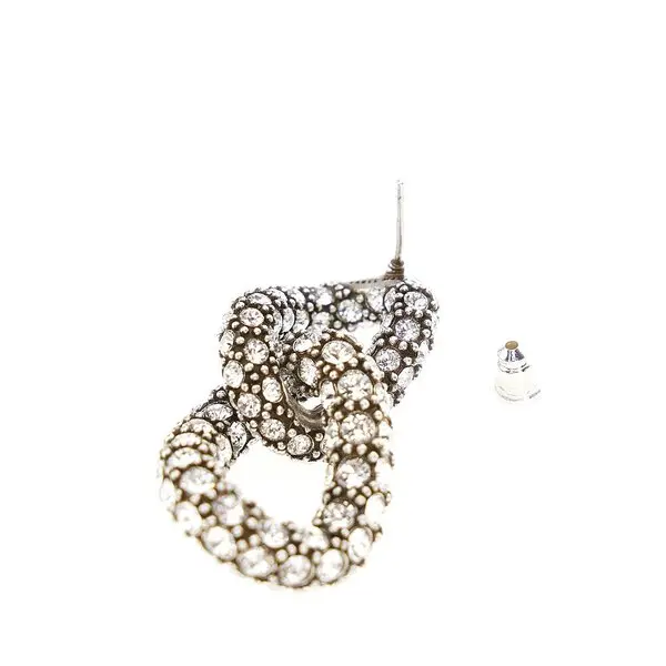 Isabel Marant Étoile Embellished Link Earrings - Silver