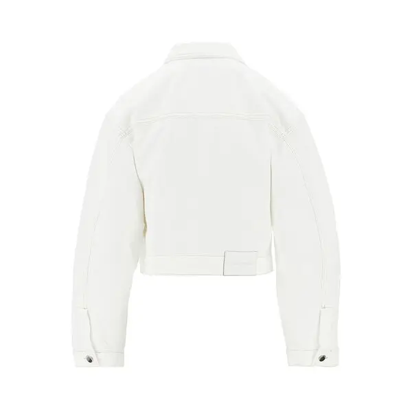 Emporio Armani Cropped Denim Jacket