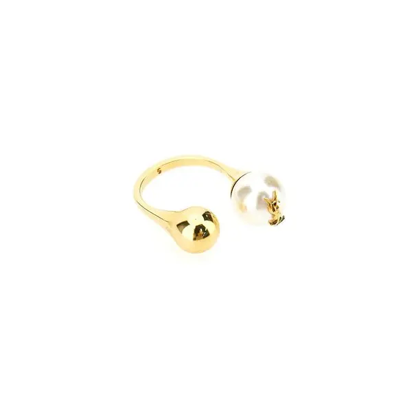Saint Laurent Ring With Pearl