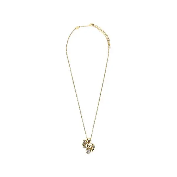 Gucci Gg Marmont Pendant Necklace - Gold
