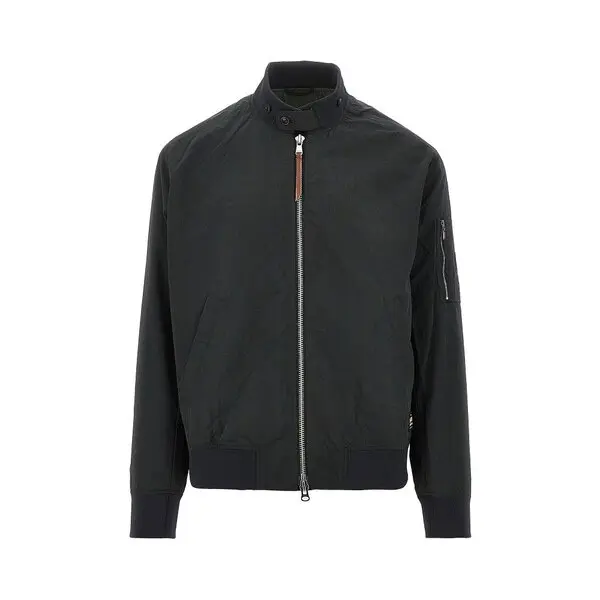 BARBOUR INTERNATIONAL Fenton Technical Fabric Bomber Jacket