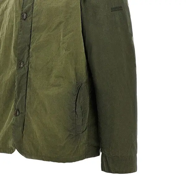 BARBOUR INTERNATIONAL Waxed Cotton Jacket - Green