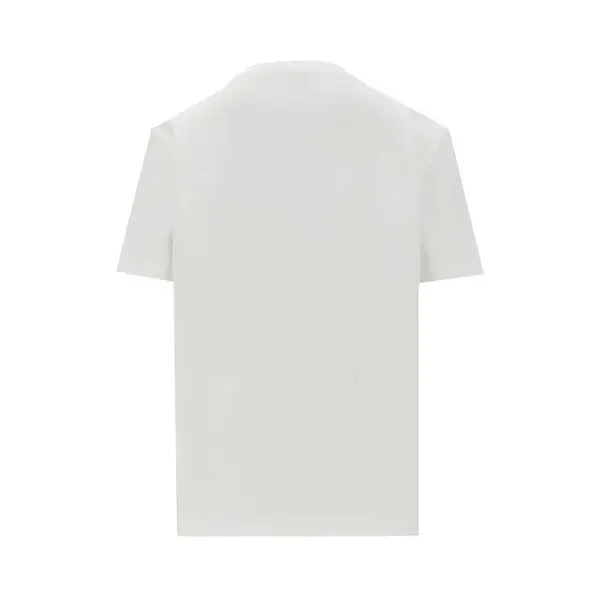 Fendi Cotton T-shirt With Ff Dog Patch