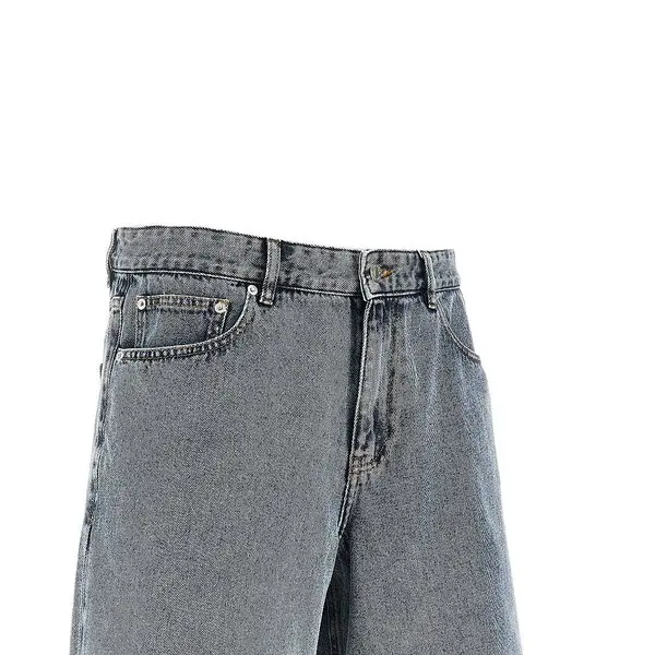 LES DEUX Ryder Relaxed Fit Wide Leg Denim Shorts