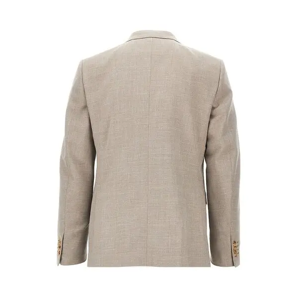 Zegna Wool And Linen Twill Tailored Suit
