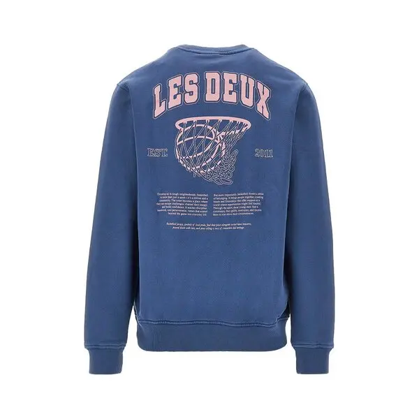 LES DEUX Crewneck Sweatshirt With Graphic Print