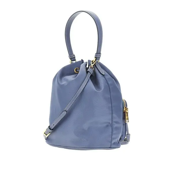 Prada Re-nylon Duet Bucket Bag - Blue