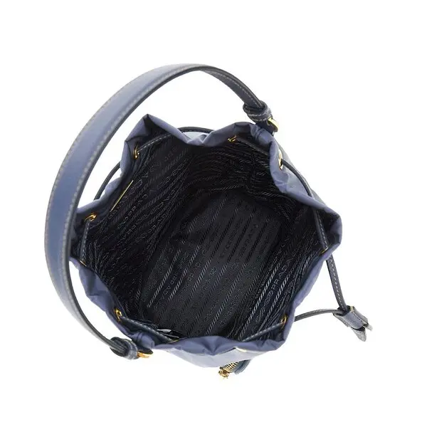 Prada Re-nylon Duet Bucket Bag - Blue