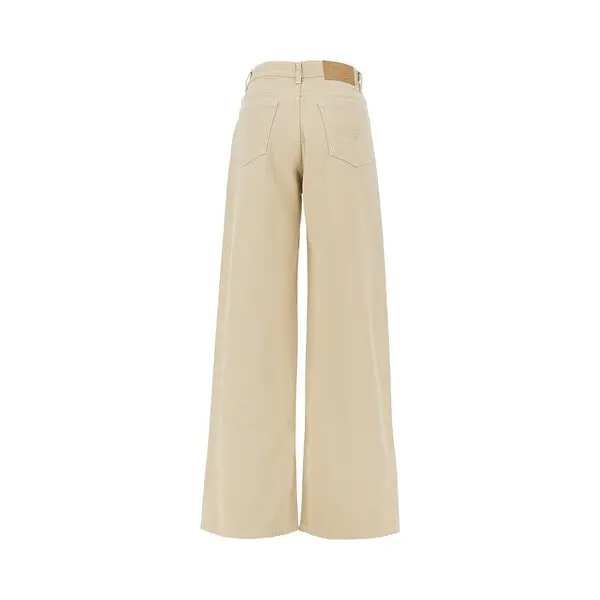 BLAZE Java" Wide Leg High-rise Cotton Denim Jeans