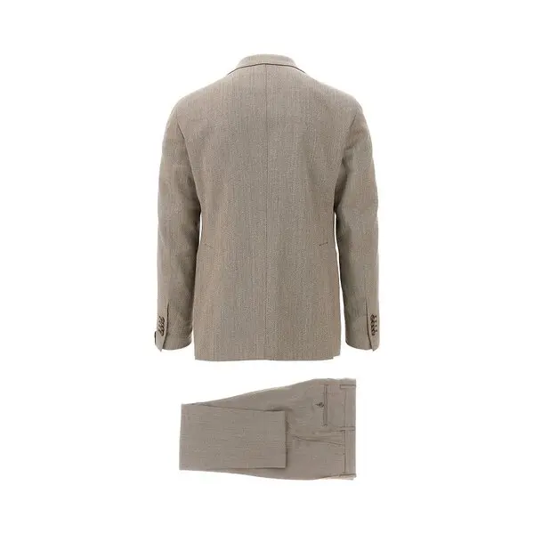Tagliatore Twill Tailored Single-breasted Suit