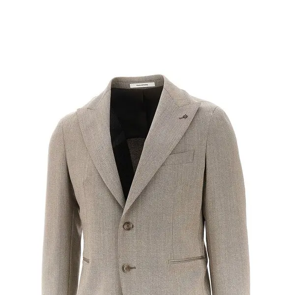 Tagliatore Twill Tailored Single-breasted Suit