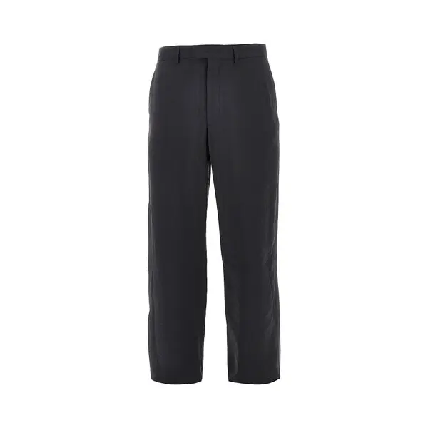 Emporio Armani Modal-blend Relaxed Fit Straight Leg Pants