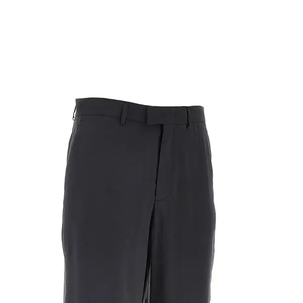 Emporio Armani Modal-blend Relaxed Fit Straight Leg Pants