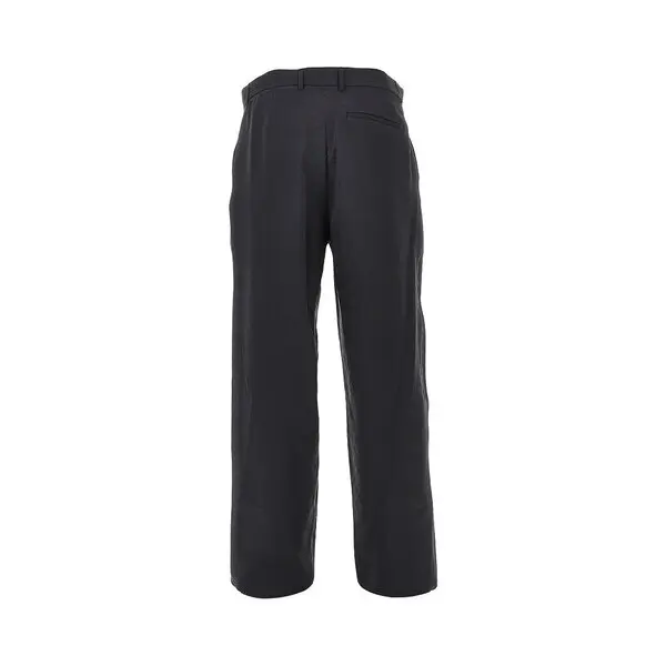 Emporio Armani Modal-blend Relaxed Fit Straight Leg Pants