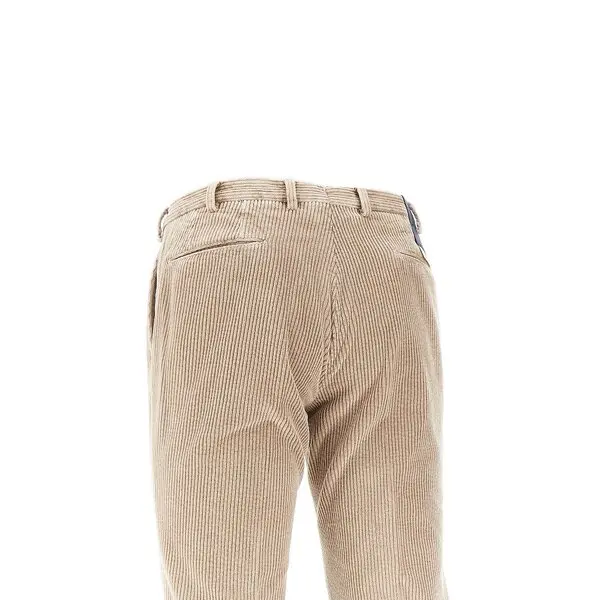 SANTANIELLO Corduroy Trousers - Beige