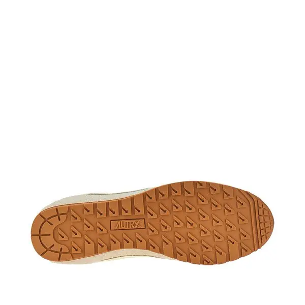 AUTRY Windspin Suede Leather Lace-up Sneakers - Beige