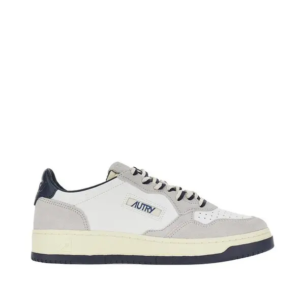 AUTRY Leather And Suede Low Top Sneakers - Multicolor
