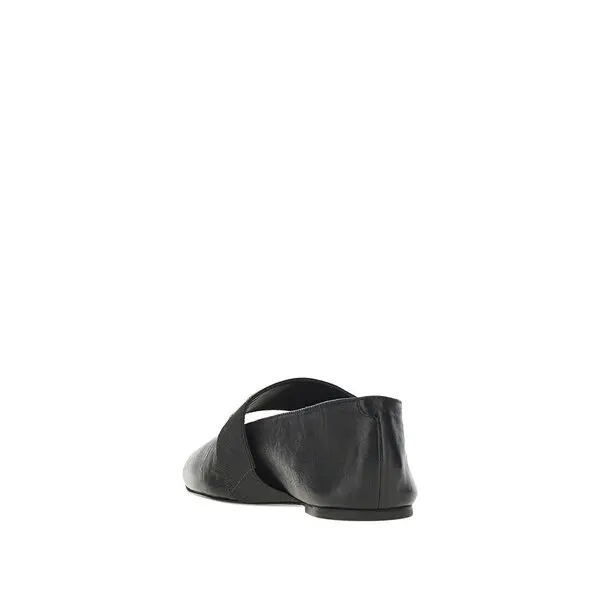 Givenchy Sliced Square Nappa Leather Ballerinas
