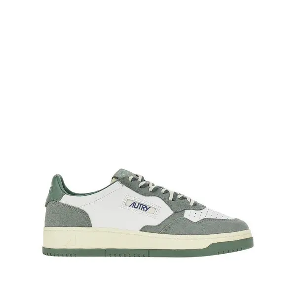 AUTRY Leather And Suede Medalist Low Sneakers - Multicolor