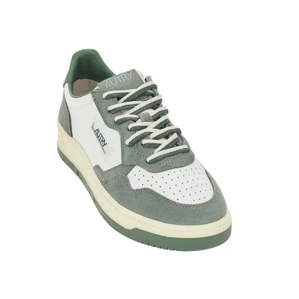 AUTRY Leather And Suede Medalist Low Sneakers - Multicolor
