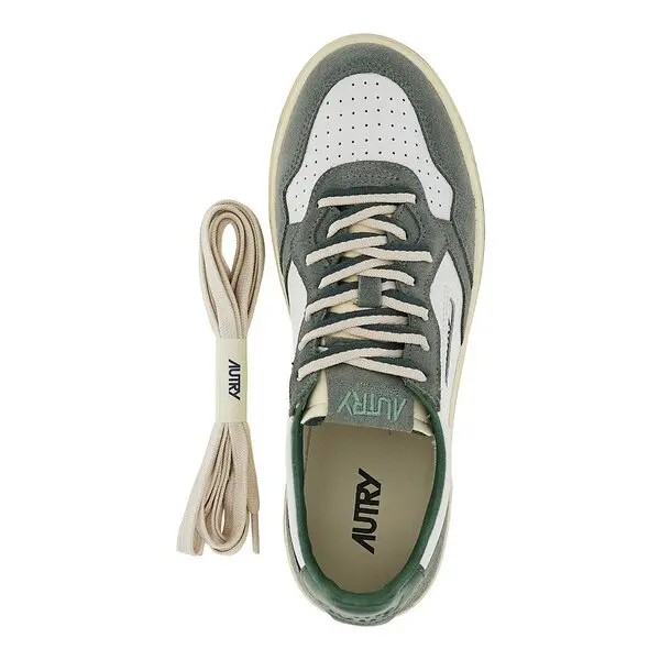 AUTRY Leather And Suede Medalist Low Sneakers - Multicolor