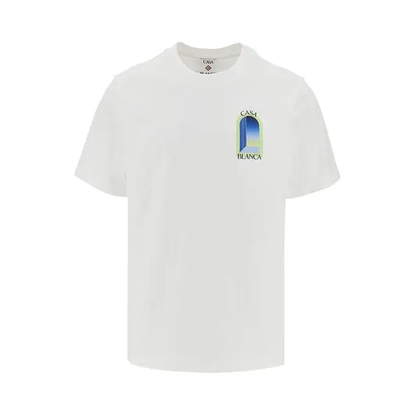 Casablanca Arche' Print T-hirt