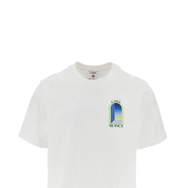 Casablanca Arche' Print T-hirt
