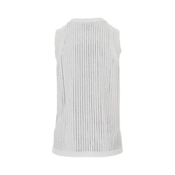 Emporio Armani Jersey Tank Top With Hotfix Rhinestones