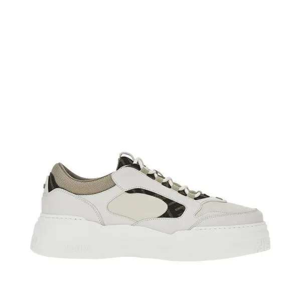 Fendi Sneakers With Ff Motif - Multicolor