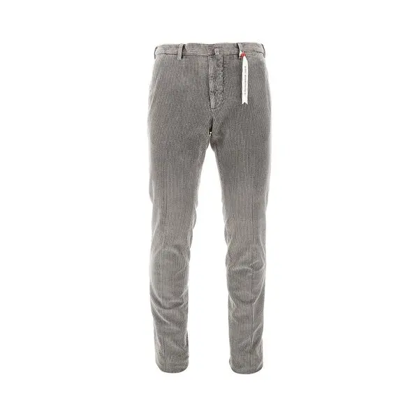 SANTANIELLO Evoluto Corduroy Trousers - Grey