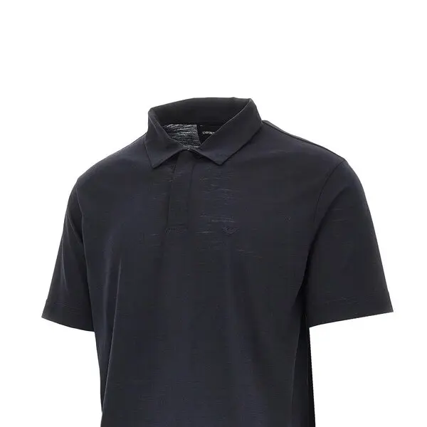 Emporio Armani Woo Jersey Poo Shirt - Blue