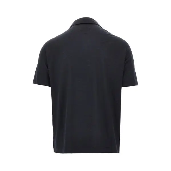 Emporio Armani Woo Jersey Poo Shirt - Blue