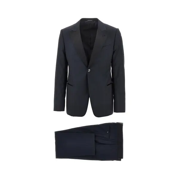 Emporio Armani Executive Line Evening Tailored Suit - Blue