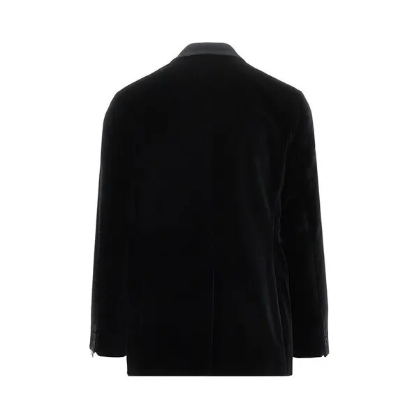 Fendi Single-breasted Velvet Jacket