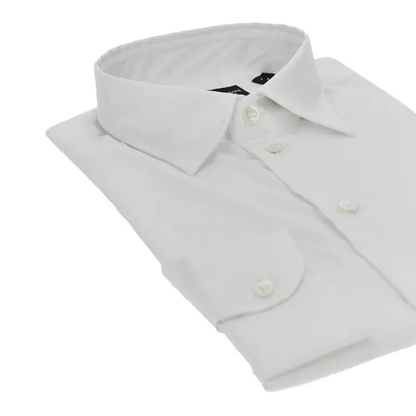 Emporio Armani Tretch Cotton Twill Hirt