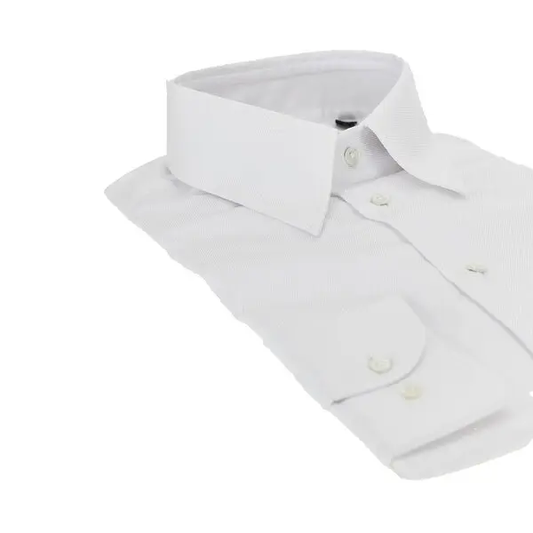 Emporio Armani Cotton Twill Modern Fit Shirt