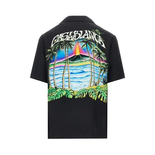 Casablanca Vocano' Jacquard Sik Shirt
