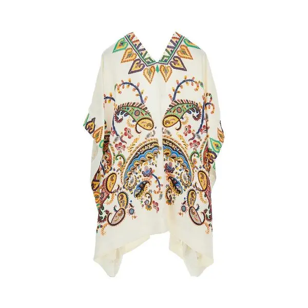 Etro Paisley Print Kaftan - Multicolor