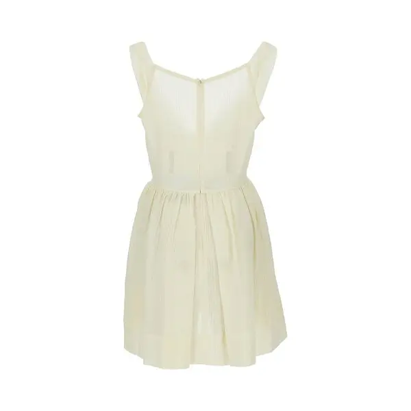 VIVIENNE WESTWOOD Sleeveless Muslin Mini Dress