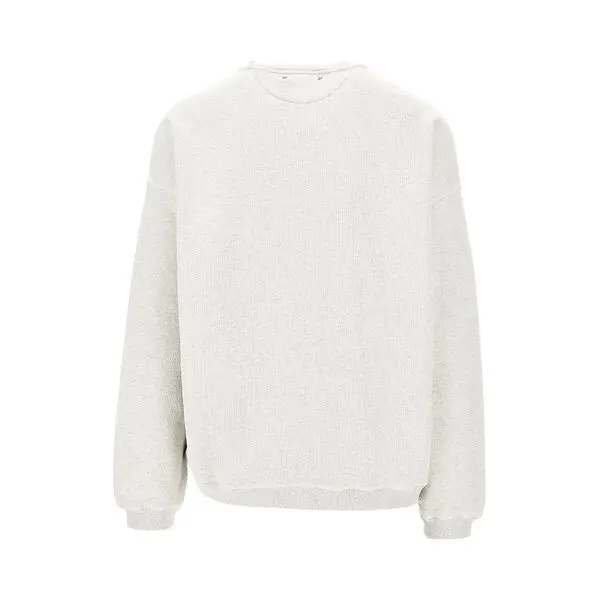 GOLDEN GOOSE Star' Cotton Sweatshirt With Ebroidery An - Grey