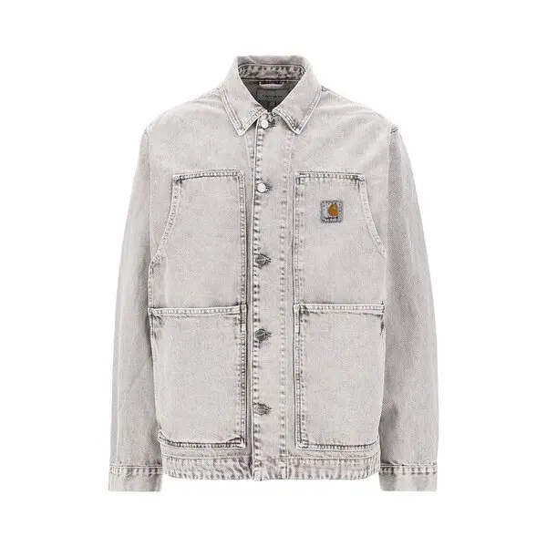 Carhartt Work In Progress Denim Double Front Jacket - Grey
