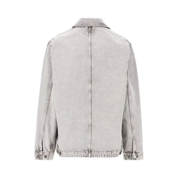 Carhartt Work In Progress Denim Double Front Jacket - Grey