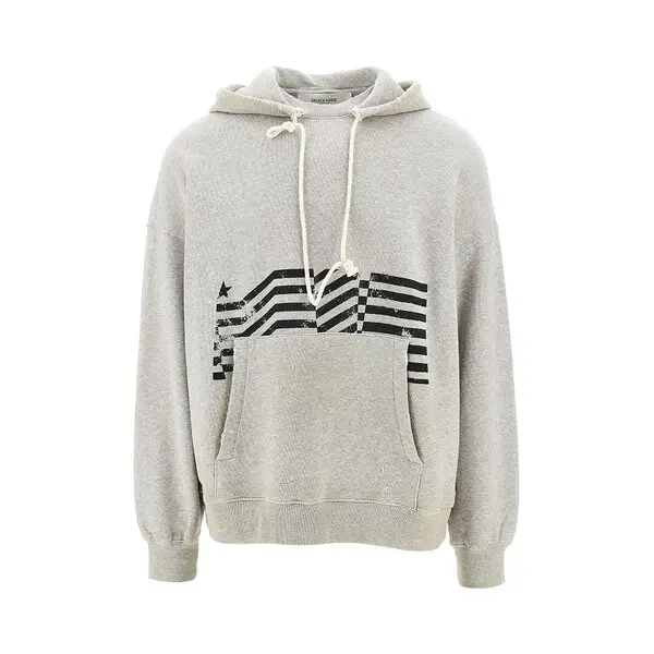 GOLDEN GOOSE Printed Cotton Hoodie