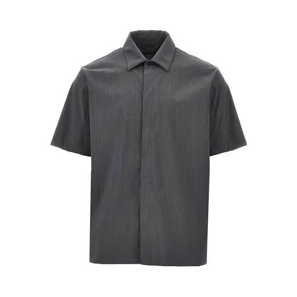 Herno Wool Touch Shirt - Grey