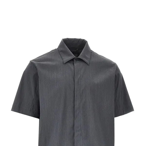 Herno Wool Touch Shirt - Grey