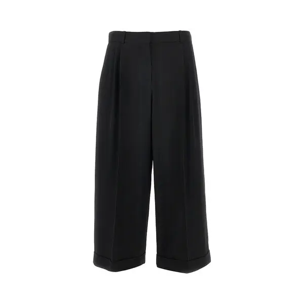 THE ROW Lior Wide Leg Cropped Pants