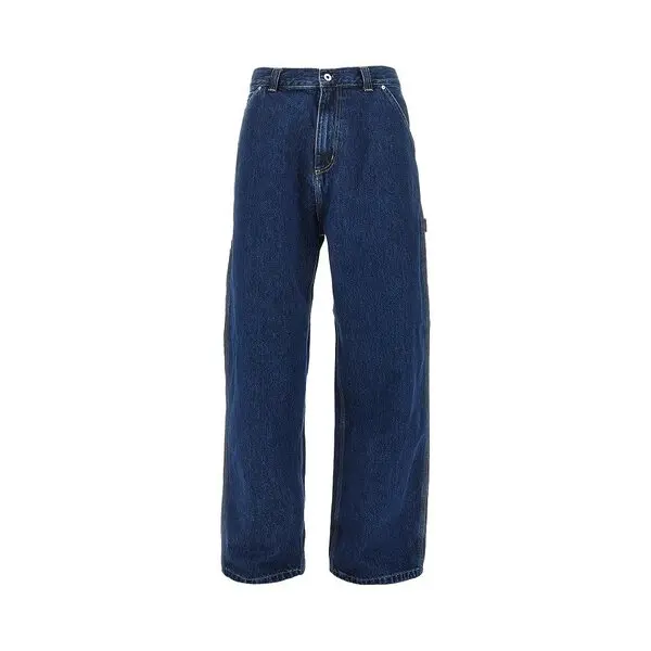 Carhartt Work In Progress Belont Denim Workwear Pants - Blue