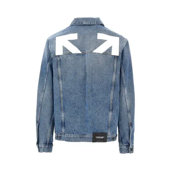 Off-White Half Arrow Skate Denim Jacket
